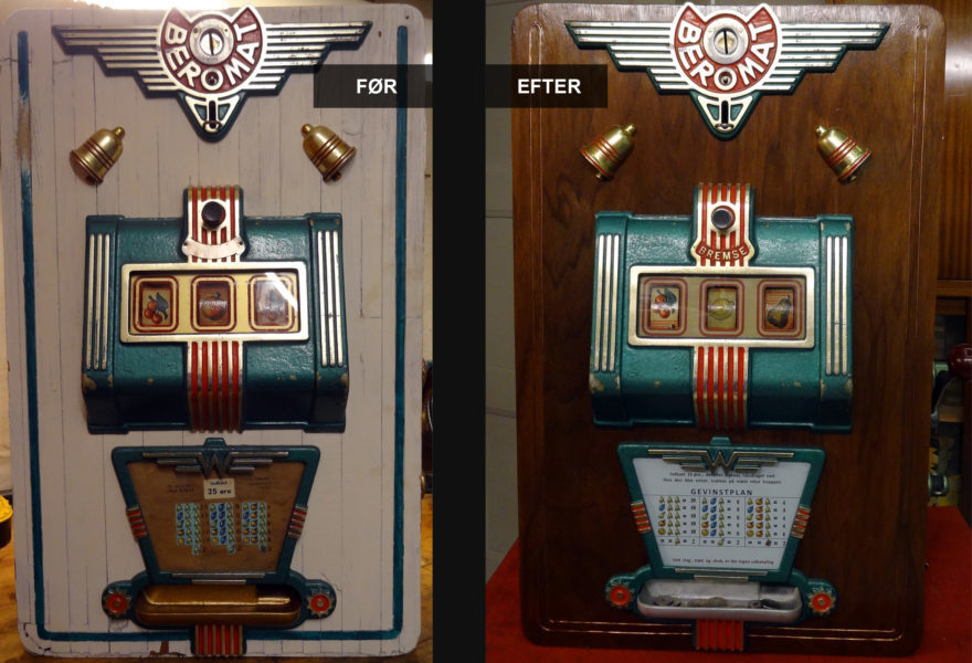 Beromat: Dengang og nu – Restaurering af automater
