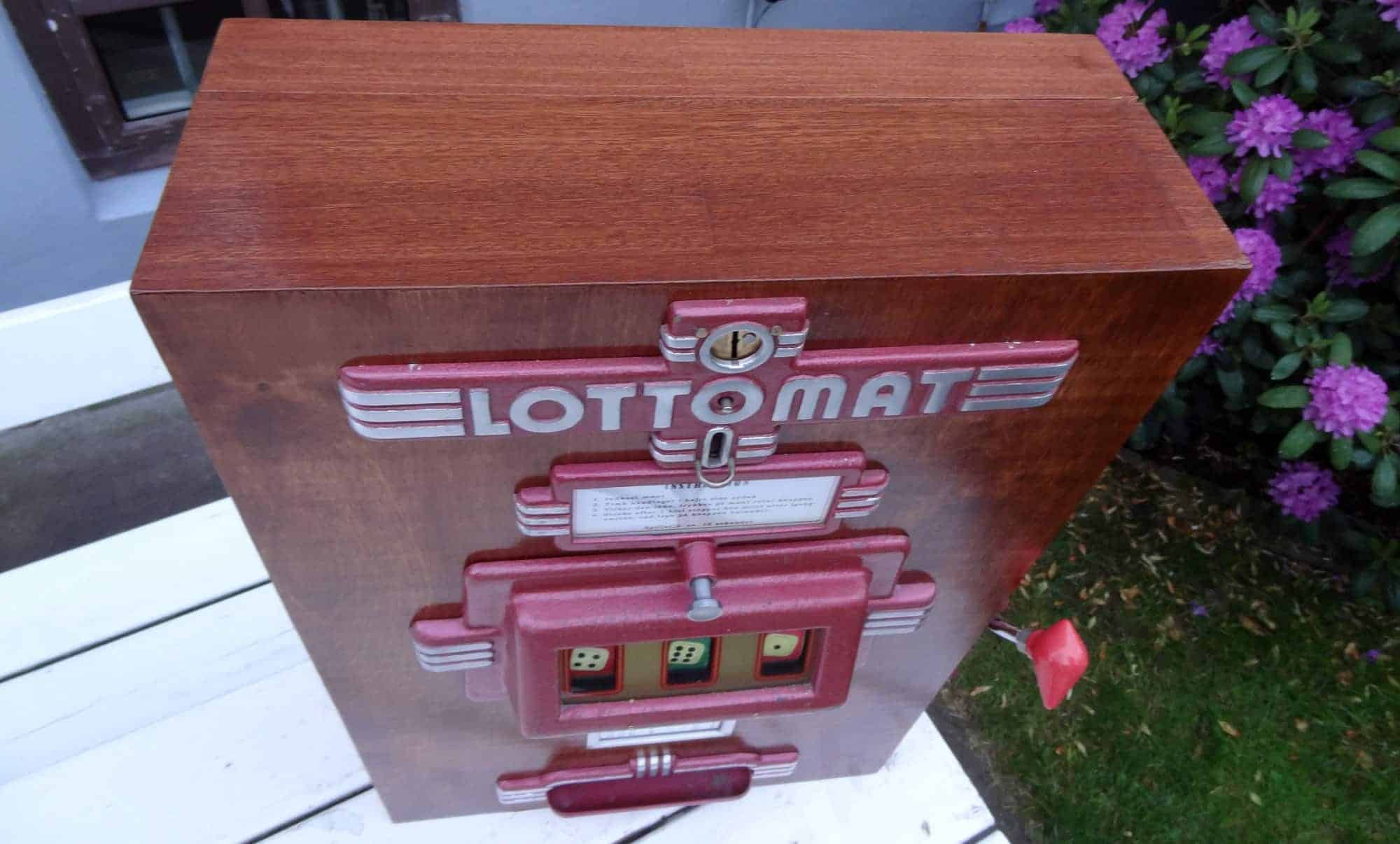 Lottomat fremvisning – Restaurering af automater